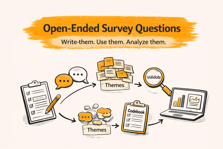 How to Write Open-Ended Survey Questions: Complete Guide